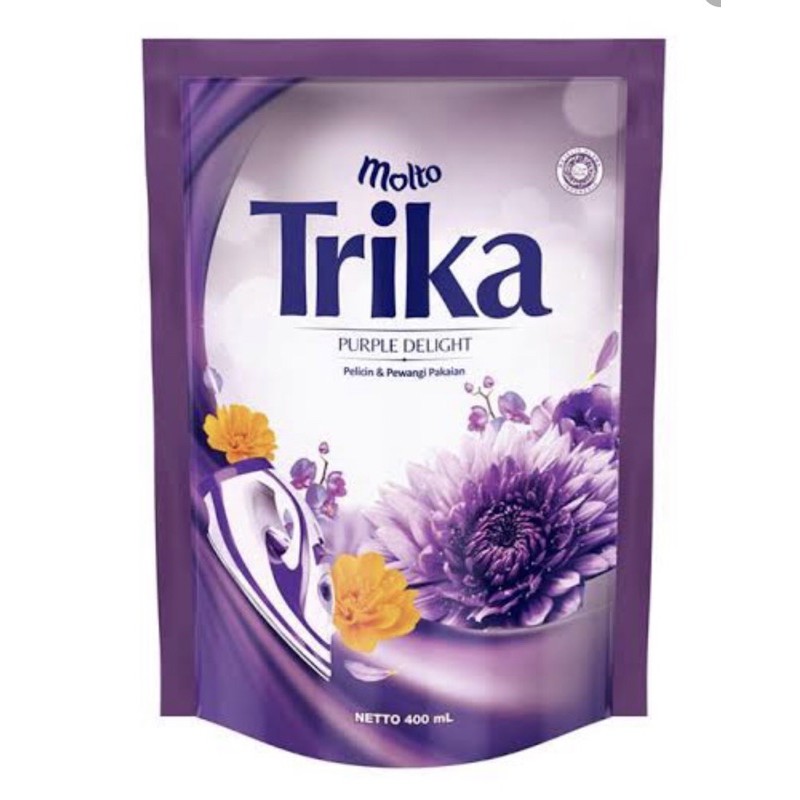 Jual Molto Trika Pelicin dan Pewangi Purple Delight 400ml | Shopee ...