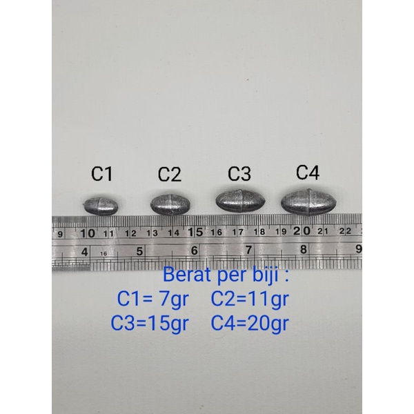 Jual Timah / timbel pancing kapsul | Shopee Indonesia