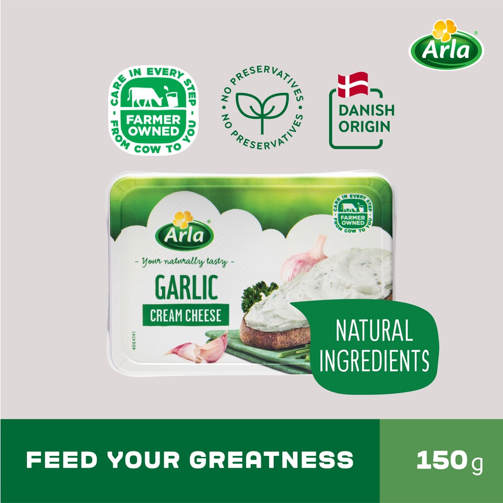 Jual Arla Garlic Fresh Cheese 150Gr | Shopee Indonesia