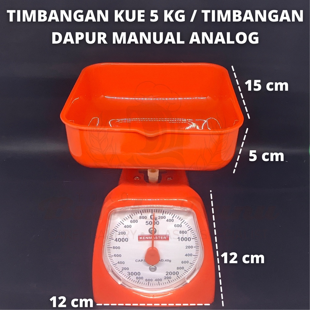Jual Timbangan Kue 5kg Timbangan Dapur Manual Analog Kenmaster | Shopee ...