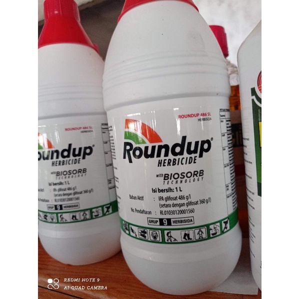 Jual herbisida ROUNDUP 1 LITER | Shopee Indonesia