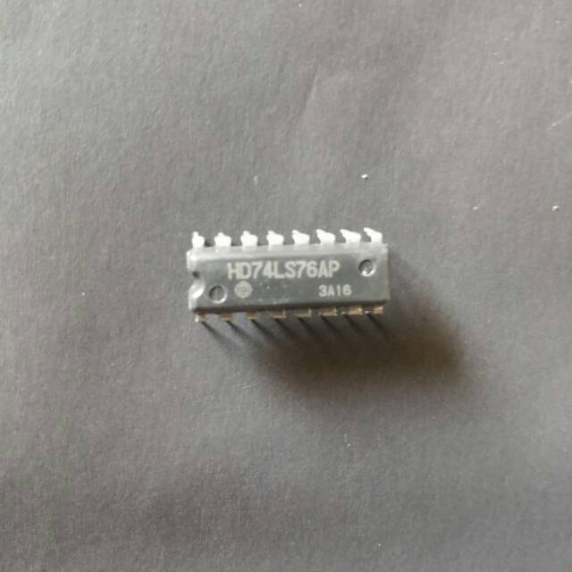 Jual IC 74LS76 74HC76 DIP Dual JK Flip Flop With Preset Clear | Shopee Indonesia