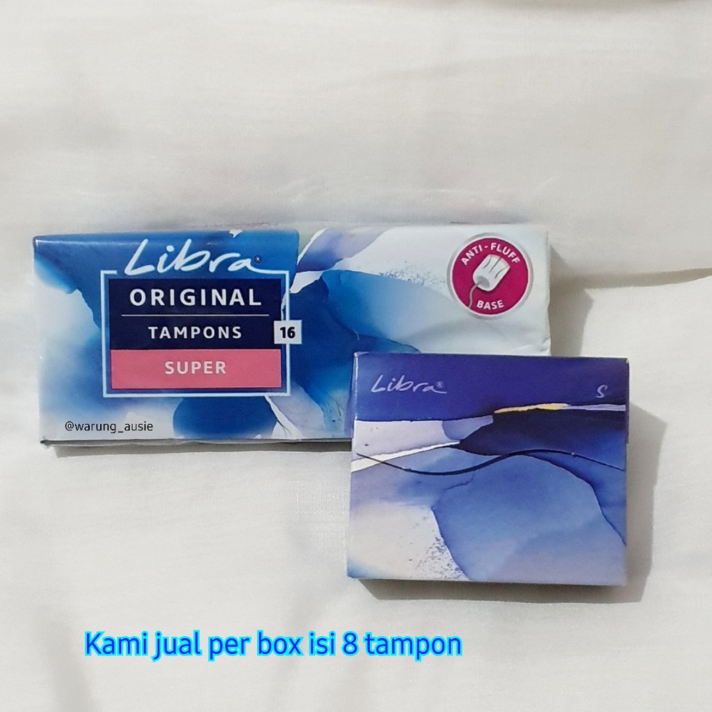 Jual Tampon Libra ORIGINAL Super Libra Original Tampons SUPER isi 8 ...