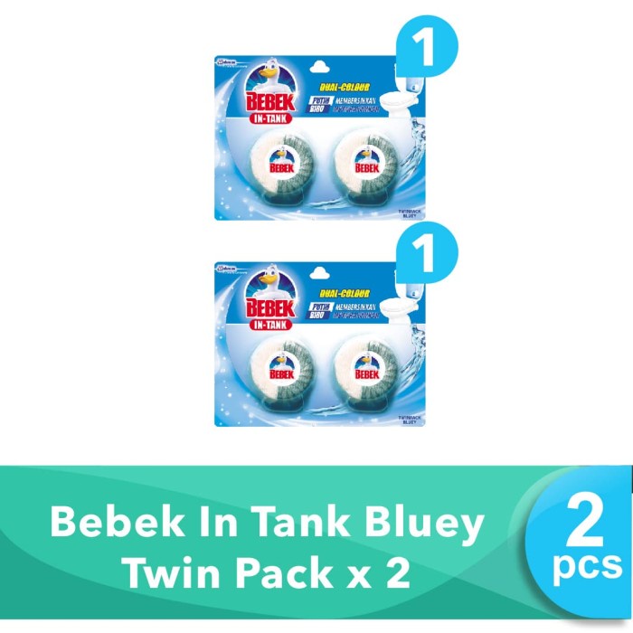 Jual PROMO BEBEK IN-TANK BLUEY TWIN PACK X 2 | Shopee Indonesia