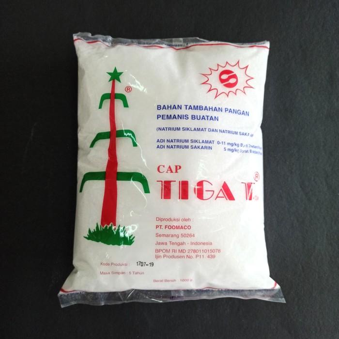 Jual Tepung Pemanis Buatan / Natrium Siklamat / Tiga Tebu Cap Tiga T ...