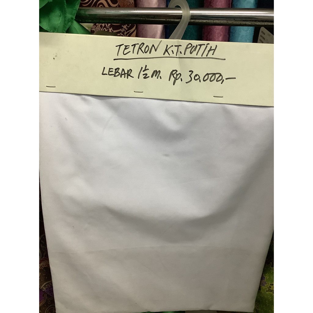 Jual Kain Tetron Putih || CUCI GUDANG | Shopee Indonesia