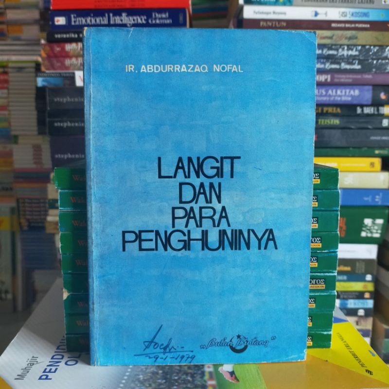 Jual Buku Original : LANGIT DAN PARA PENGHUNINYA - IR.Abdurrazaq Nofal ...