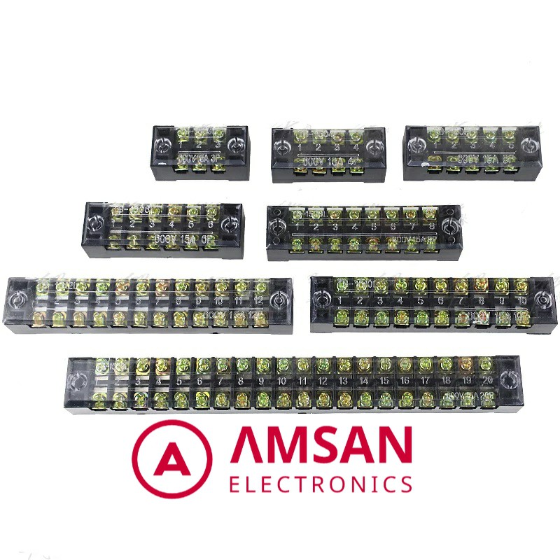 Jual Terminal Block TB 2506 2508 blok 25A 6P 8P 6 8 Pole | Shopee Indonesia