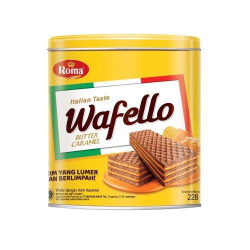 Jual Wafello Wfr Italia Caramel 228G | Shopee Indonesia