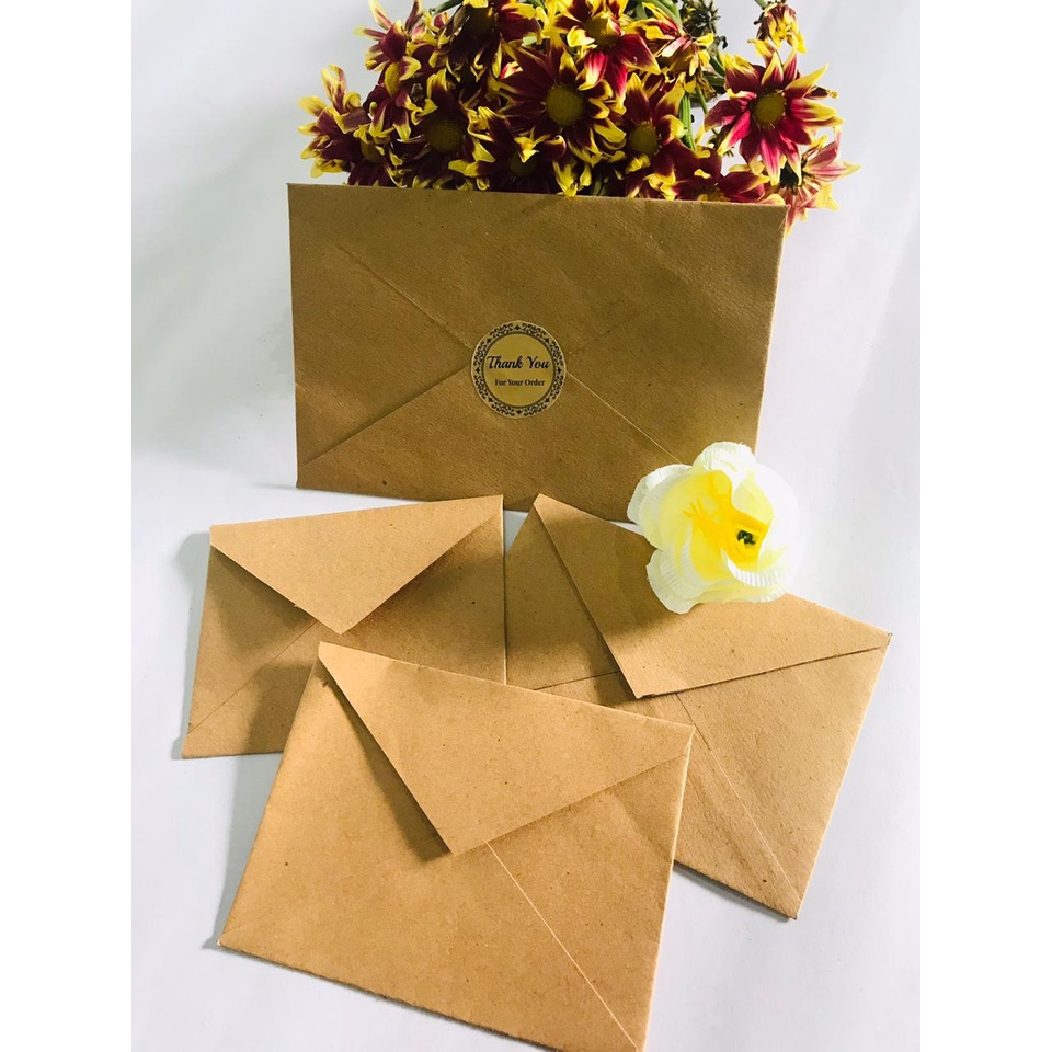 Jual Amplop Custom Ukuran dan Design Amplop Kraft A4 A5 A6 A7 A8 Amplop ...