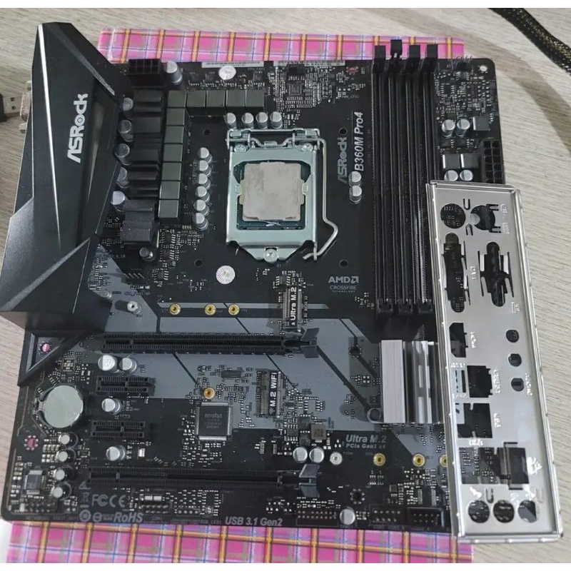 Jual Asrock B360M Pro4 B360 Coffeelake 1151 Motherboard Gen 9 8 ...