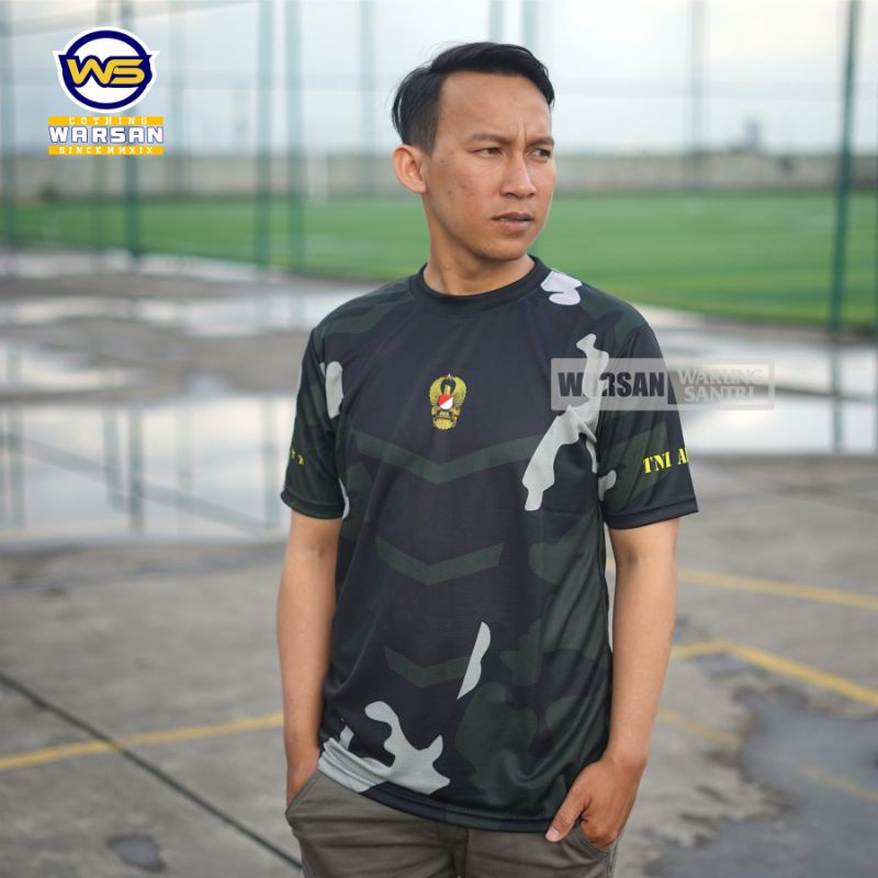 Jual Kaos Kasad Dryfit / Kaos Kasad TNI AD / Jersey Kasad TNI / Kaos Kasad Pembagian Kaos Army ...