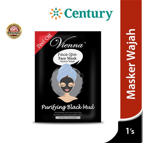 Jual Vienna Purifying Black Mud Mask | Shopee Indonesia