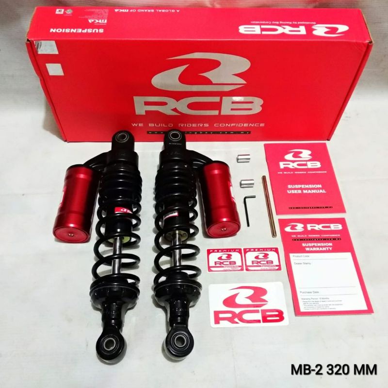 Jual SHOCK TABUNG ATAS RCB MB-2 RX-KING 320MM ORIGINAL RCB MALAYSIA ...