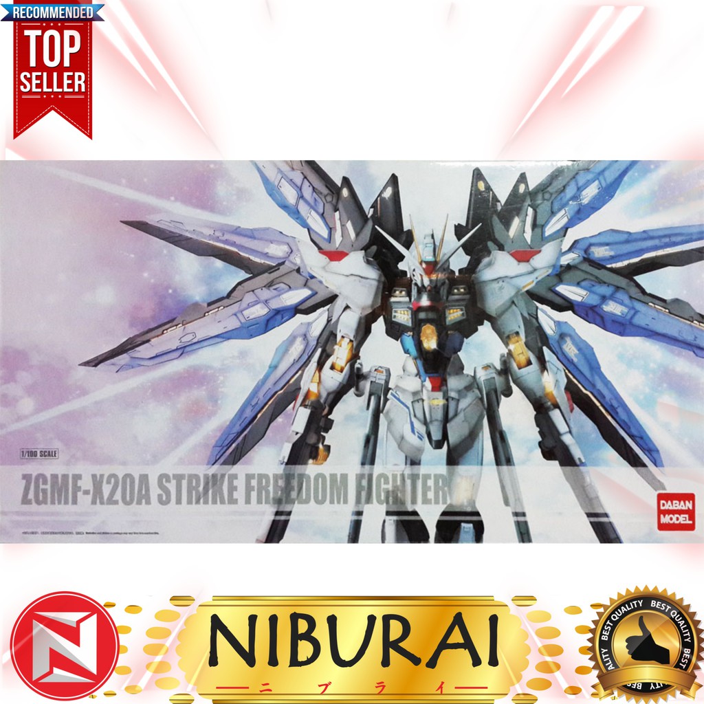 Jual Daban MG 1/100 Strike Freedom Gundam MB Metal Build | Shopee Indonesia