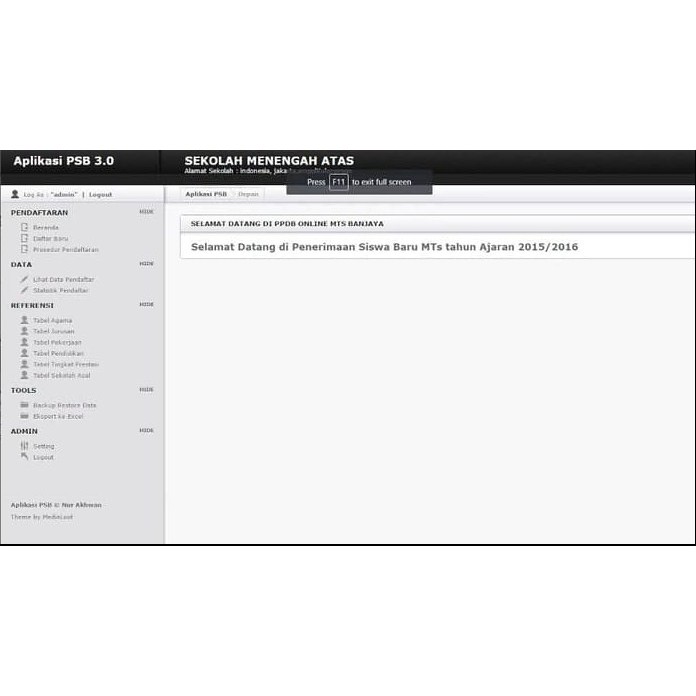Jual Aplikasi Pendaftaran Siswa Baru Berbasis Web Full Source Code | Shopee Indonesia