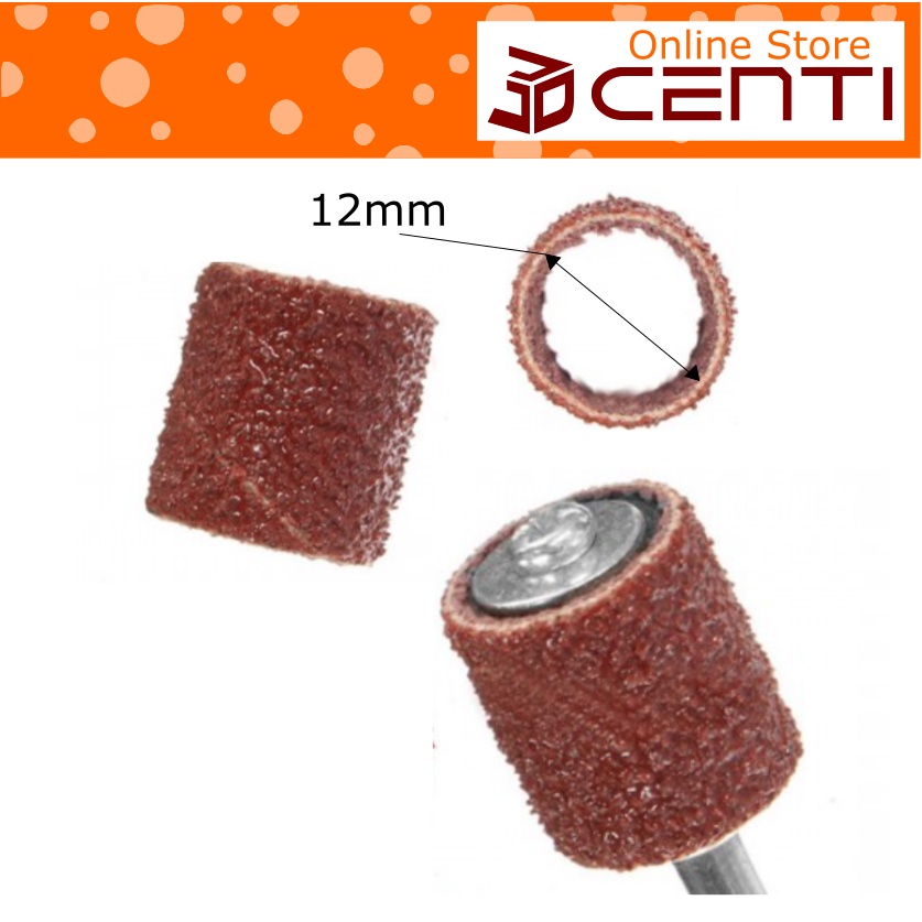Jual Kertas Pasir Amplas Ring Mini Grinder 6.35mm 12mm 1/2" 1/4" grit 80 150 240 320 600 ...