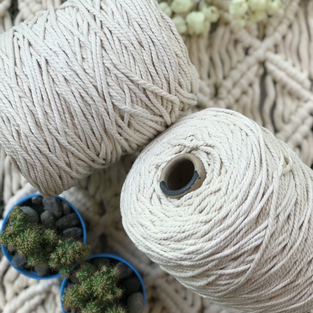 Jual Tali katun macrame/ tali makrame | Shopee Indonesia