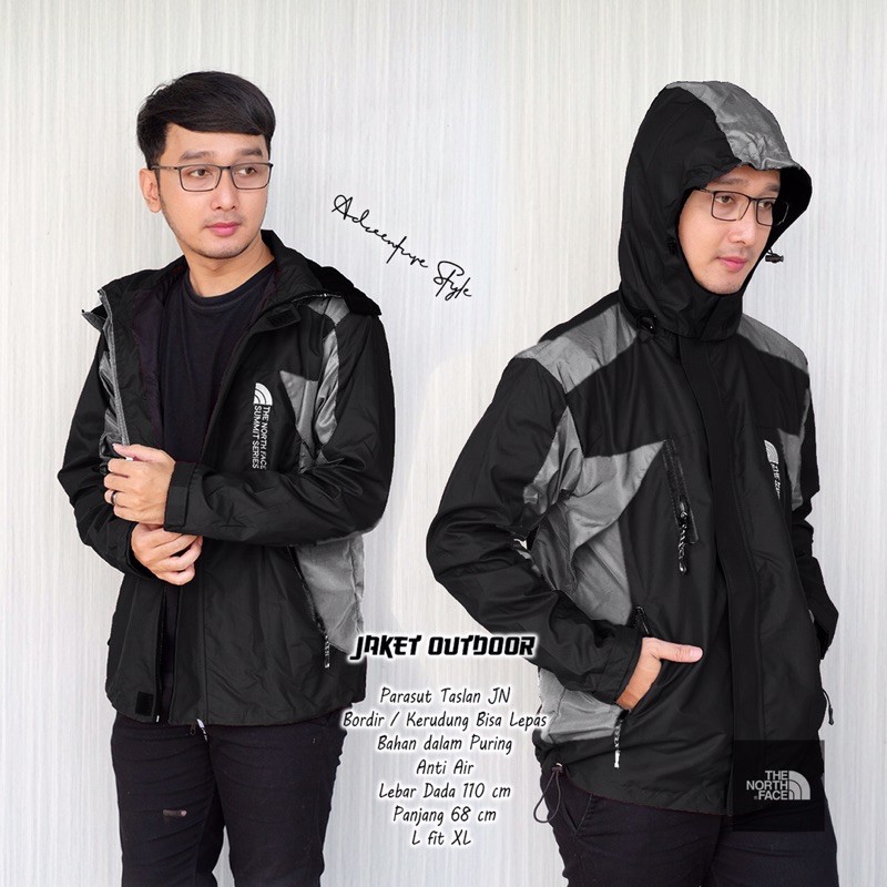 Jual jaket adventure north face ( waterproof ) | Shopee Indonesia
