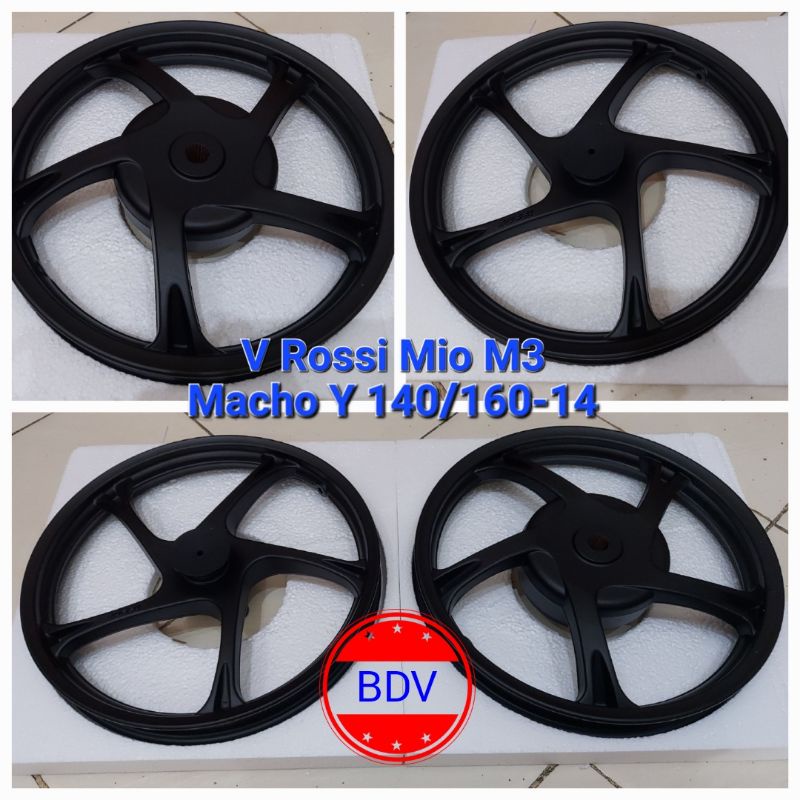Jual Velg Racing V Rossi Macho Y Mio M3, Xeon, Fino, Soul GT125 (125cc ...
