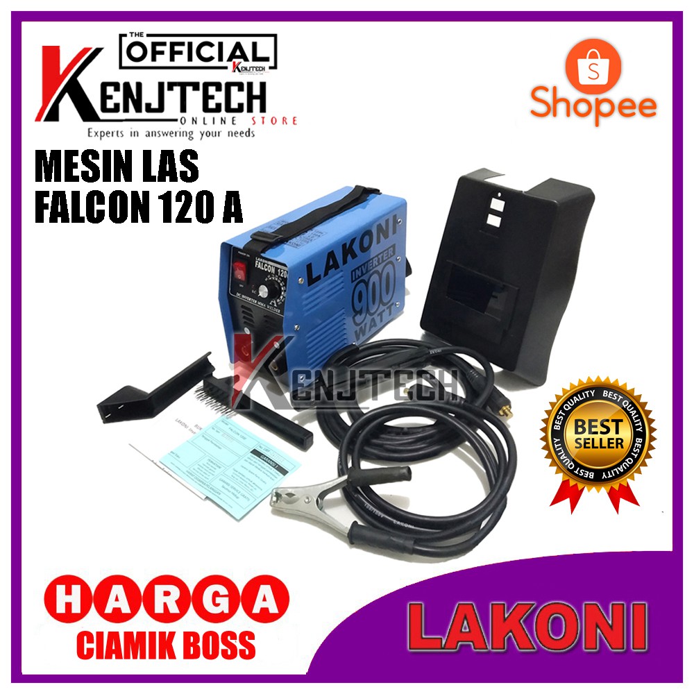 Jual MESIN LAS LAKONI 120A 900WATT TRAVO LAS FALCON 120E LAKONI ...