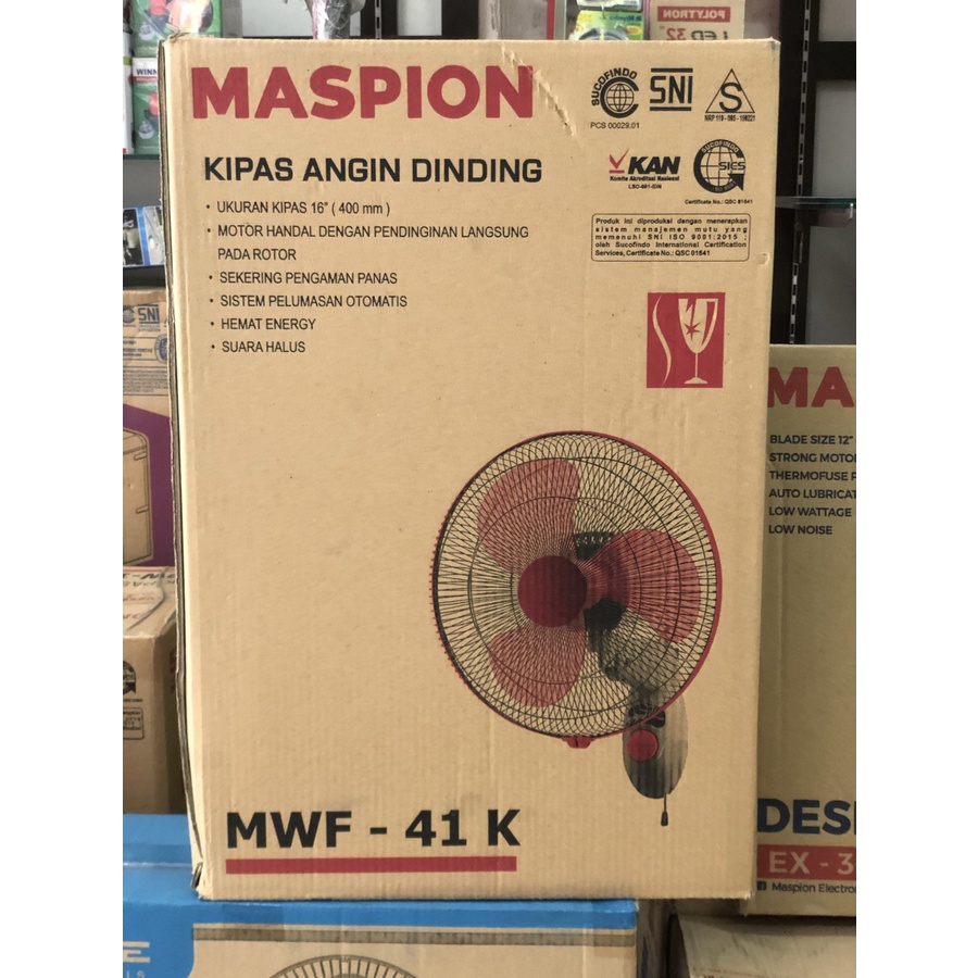 Jual KIPAS ANGIN DINDING 16 INCH MASPION MWF-41K GARANSI RESMI 5 TAHUN ...