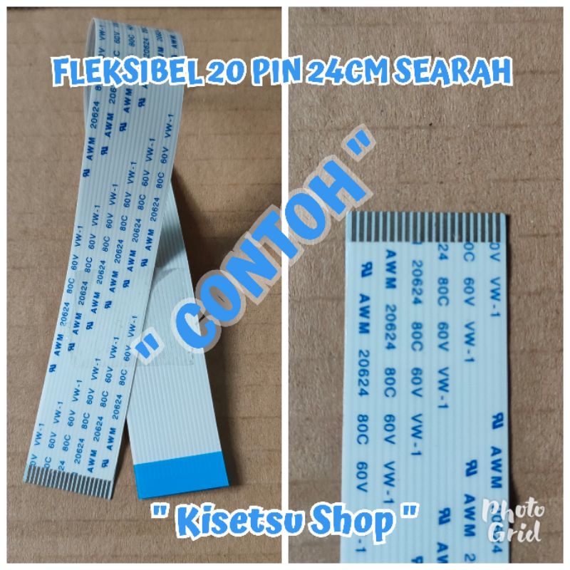 Jual KABEL FLEKSIBEL 25CM SEARAH / 2 ARAH 29 28 26 24 20 PIN KASAR 1MM ...