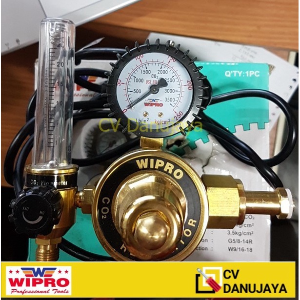 Jual Regulator CO2 CO 2 Heater Dengan Pemanas 220 Volt Single TR 05H ...