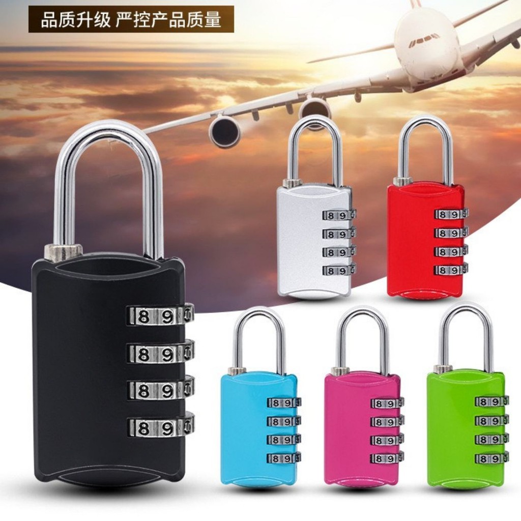 Jual Gembok 4 Digit dan 3 digit Angka password gembok kecil untuk ...