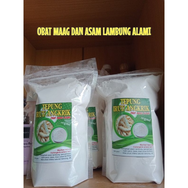 Jual TEPUNG IRUT/ANGKRIK /TEPUNG PATI IRUT ORI /TEPUNG GARUT ORI ...