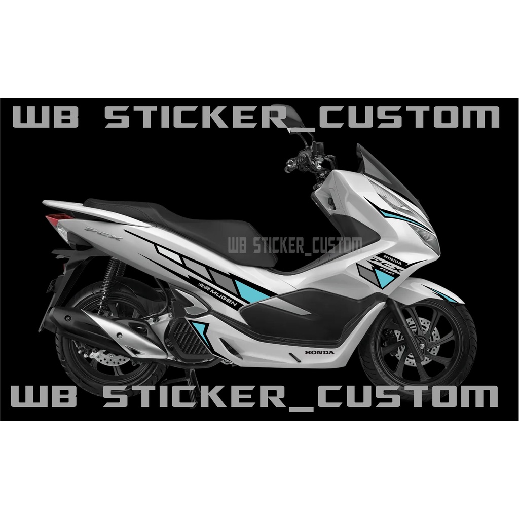 Jual sticker variasi pcx cutting sticker pcx decal motor pcx striping ...