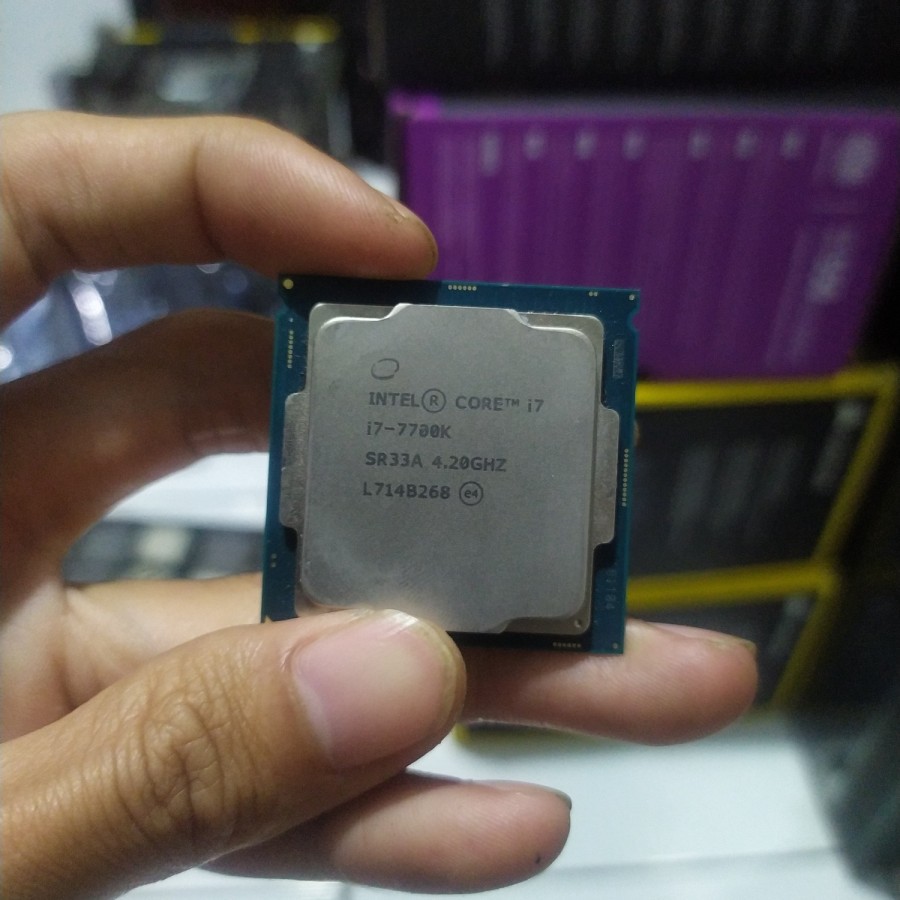 Jual PROSESOR INTEL CORE I7 7700k BEKAS | Shopee Indonesia