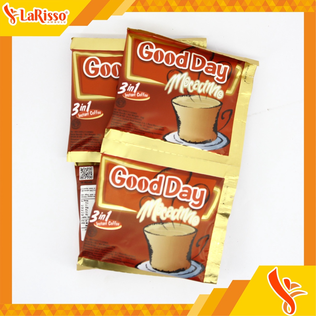 Jual GOOD DAY 3IN1 INSTANT COFFEE 10X20GR SACHET ALL VARIAN | Shopee ...