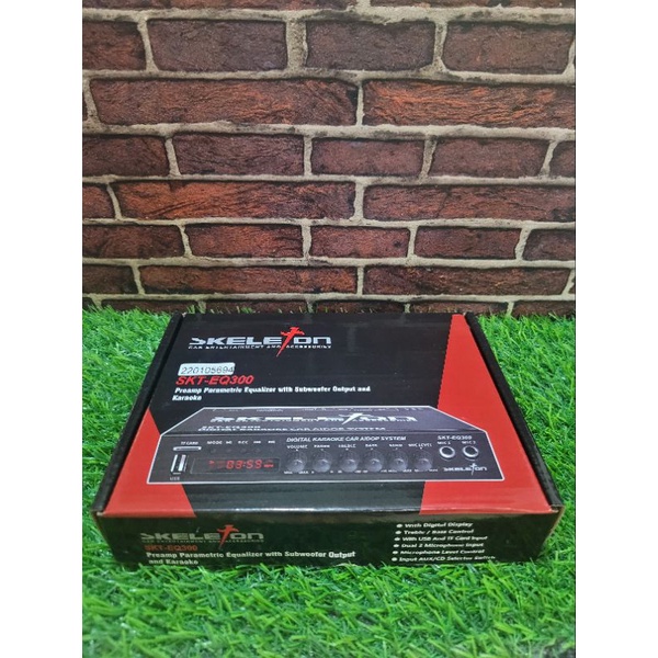 Jual Parametric Car Equalizer - Skeleton - SKT-EQ300 - Bluetooth ...