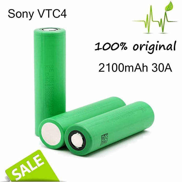 Jual Baterai Vape Sony Vtc 4 Battery Vtc4 18650 2100Mah | Shopee Indonesia
