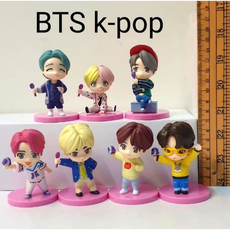 Jual BTS KPOP EXO BLACKPINK BT21 IDOL TINY TAN MICDROP DYNAMITE ARMY BANGTAN BOYS ACTION FIGURE ...