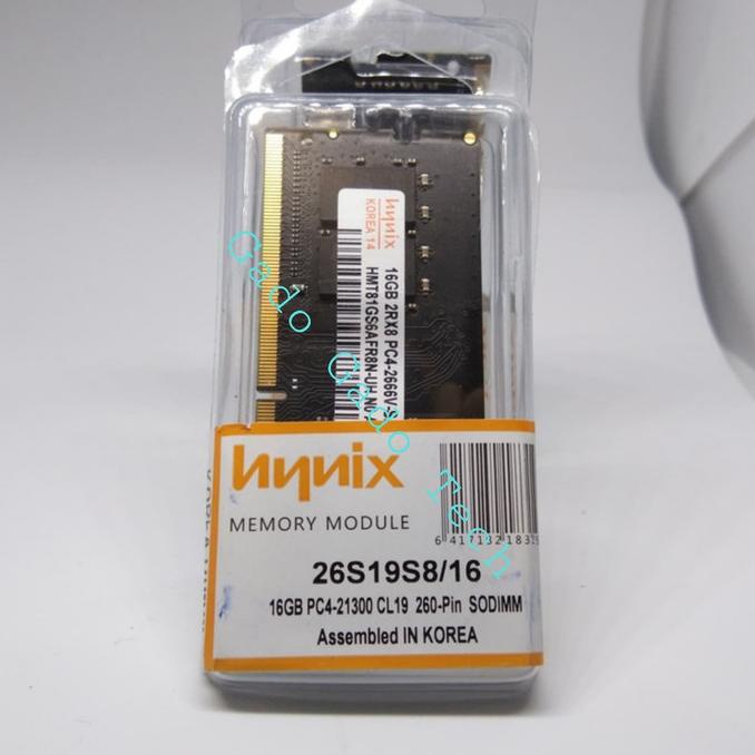 Jual HYNIX SODIMM DDR4 16GB PC21300 / 2666MHz | Shopee Indonesia