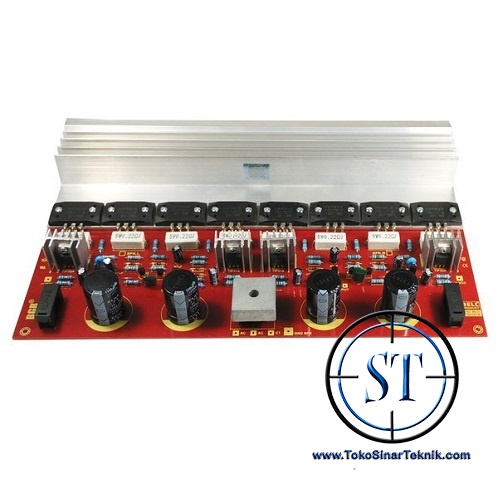 Jual Kit Power Amplifier Stereo BAJA 1000W 1000ss TR Sanken II 1000 ...