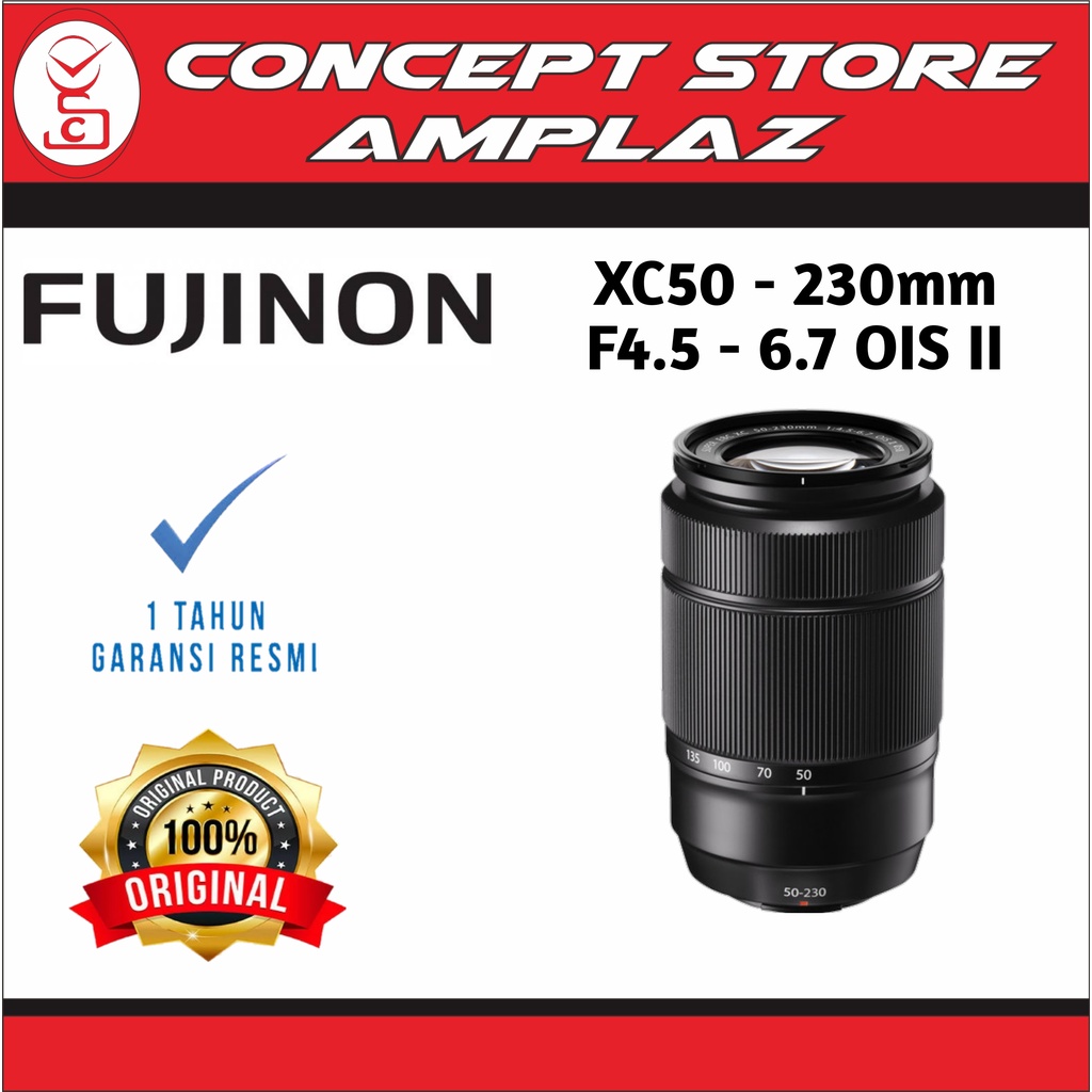 Jual FUJIFILM FUJINON XC 50 230MM F4.5-6.7 OIS / XC 50-230 MM BLACK | Shopee Indonesia