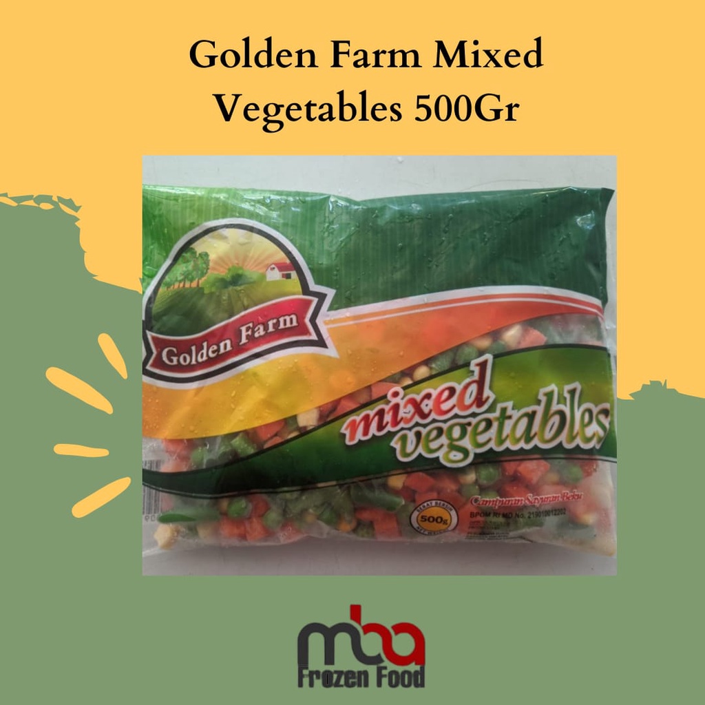 Jual Golden Farm Mixed Vegetables 500Gr - FROZEN FOOD | Shopee Indonesia