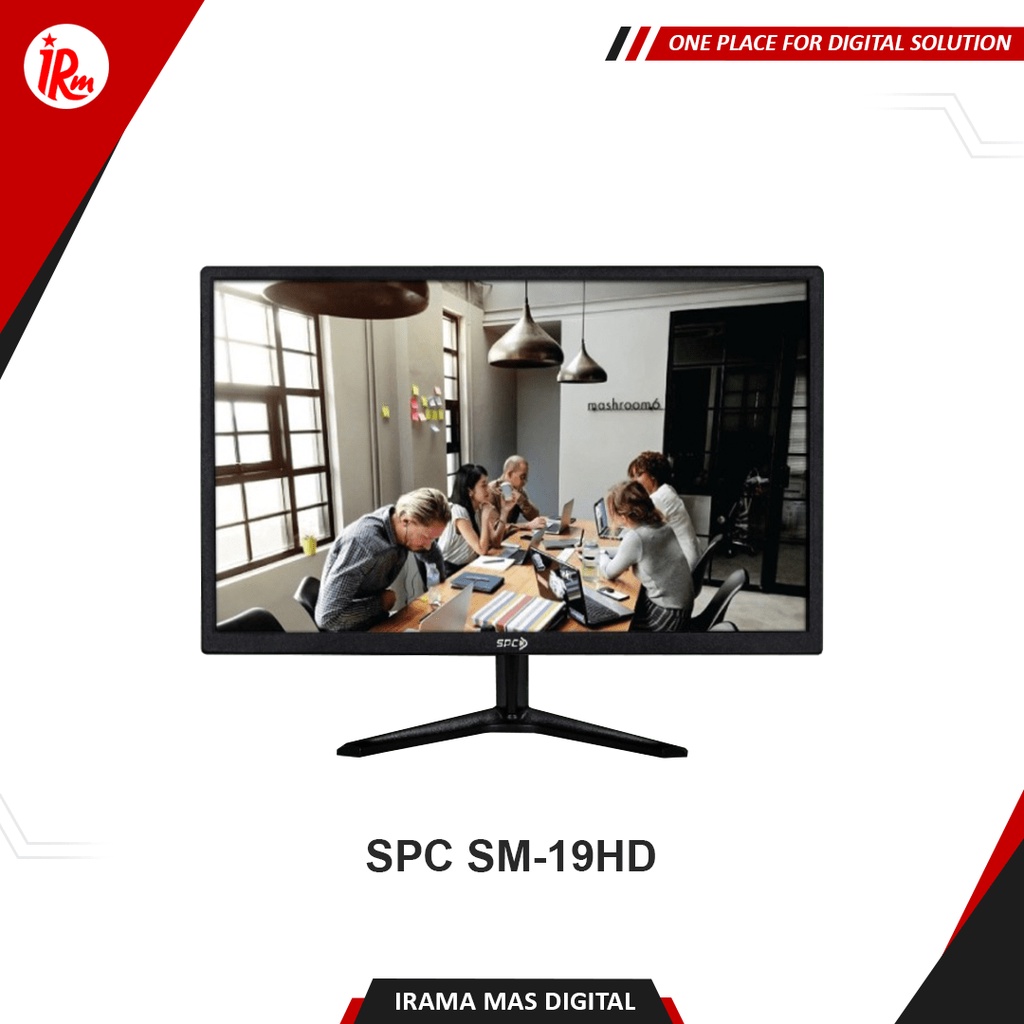 Jual MONITOR SPC - SM19HD 19 INCH 19" LED Monitor Full HD | Shopee ...