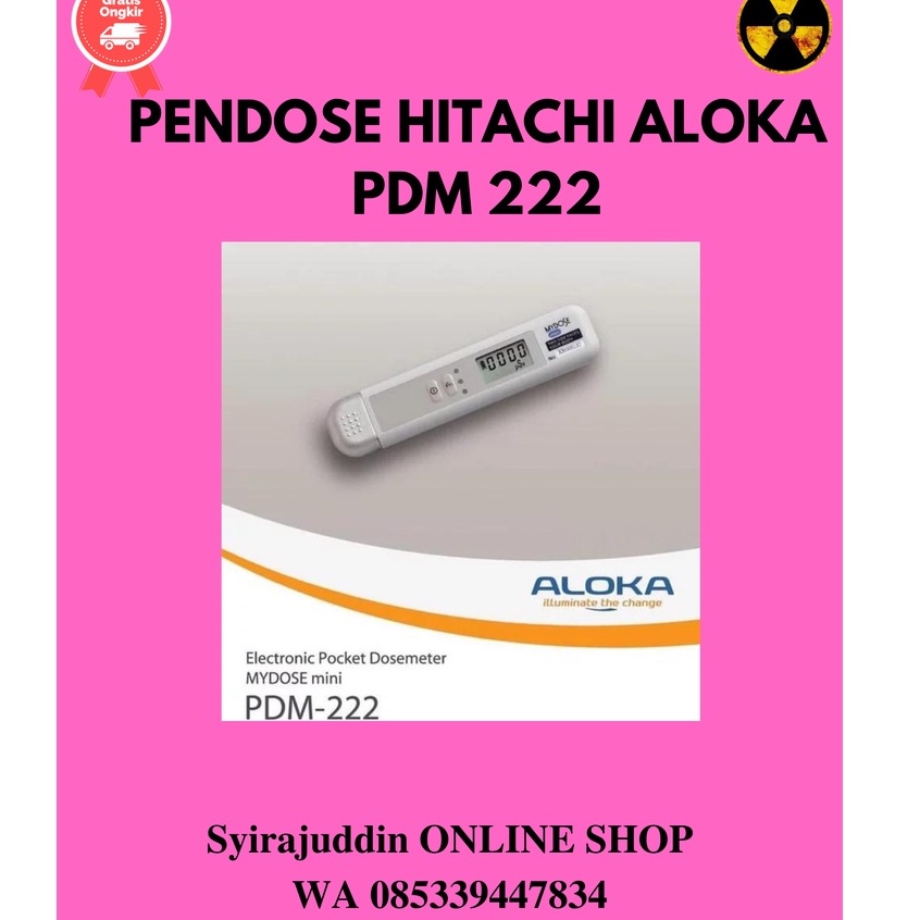 Jual PENDOSE ALOKA PDM 222. /MEREK HITACHI | Shopee Indonesia