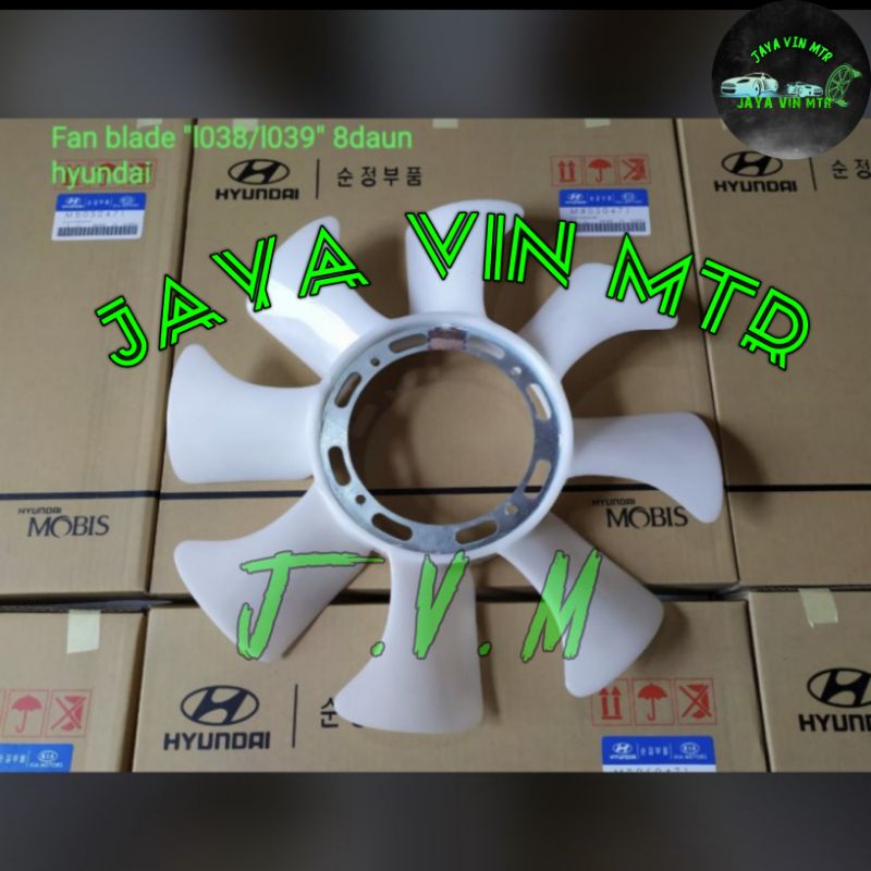 Jual fan blade kipas radiator L038 L039 L300 diesel 8 daun ori | Shopee ...