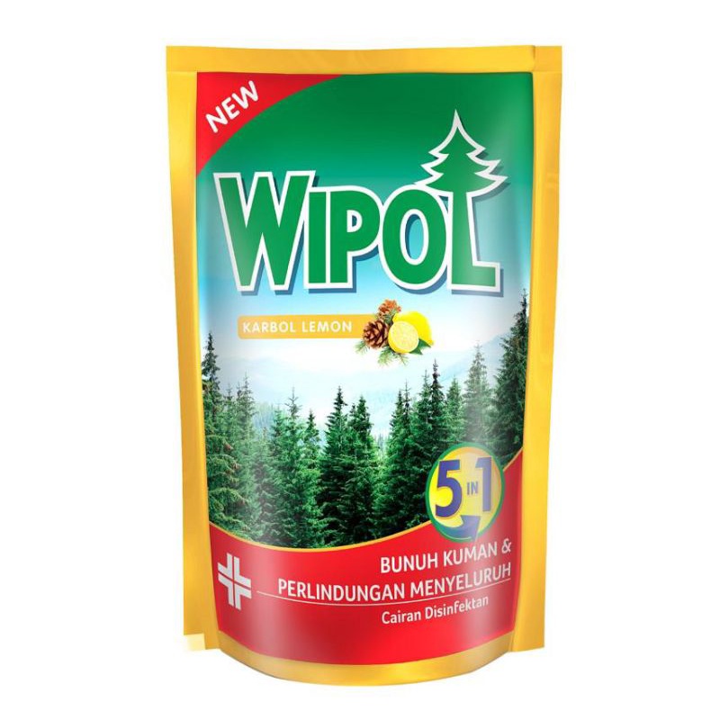 Jual WIPOL KARBOL LEMON 750 ML | Shopee Indonesia