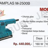 Jual MESIN AMPLAS / SANDER MODERN M 2500 B | Shopee Indonesia