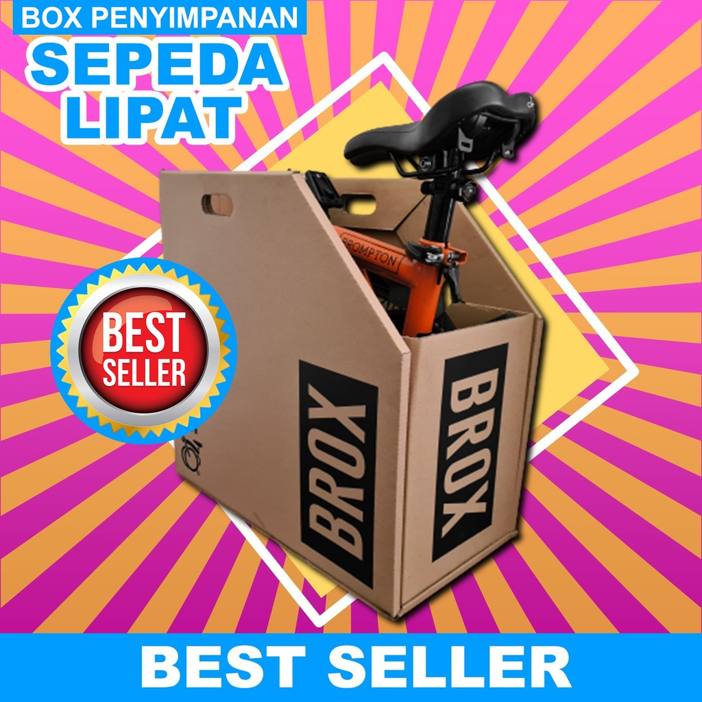 Jual Brox Brompton Box Kardus Sepeda Lipat Tempat Sepeda Di Mobil Innova | Shopee Indonesia