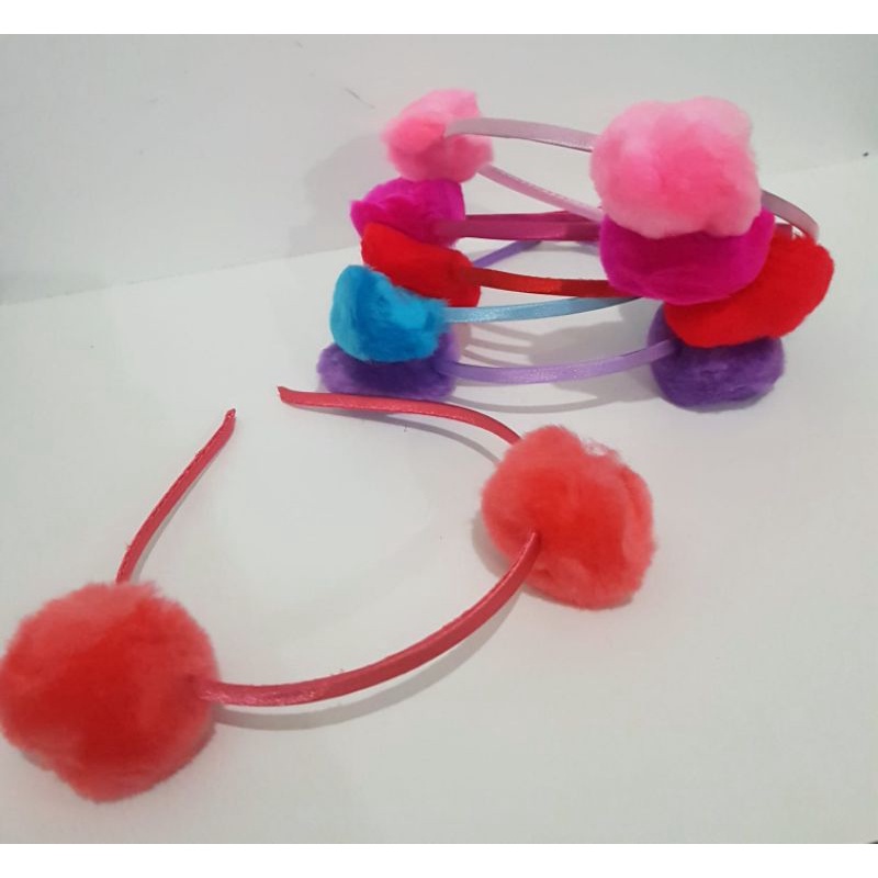 Jual ASEMKA STOREE_BANDO MODEL POMPOM | Shopee Indonesia