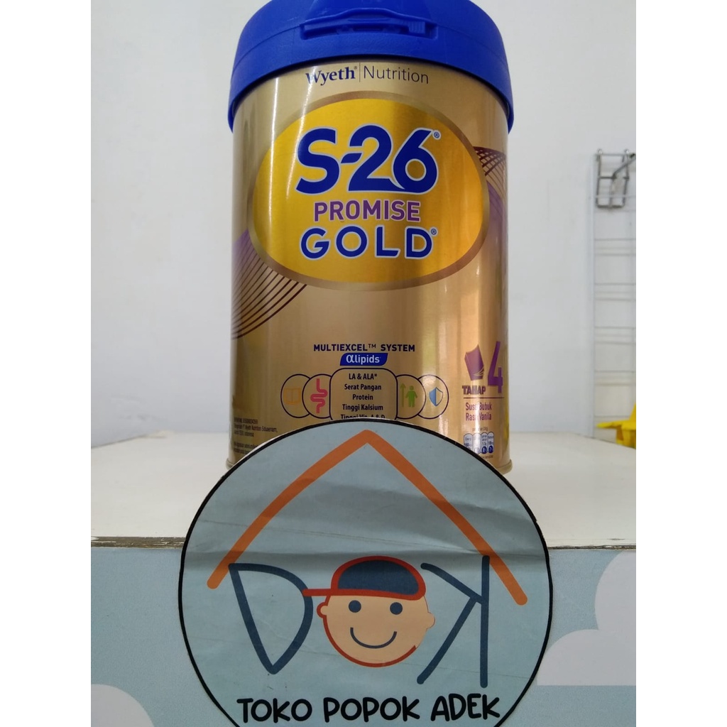 Jual S-26 Promise Gold Tahap 4 900 g kemasan Kaleng | Shopee Indonesia
