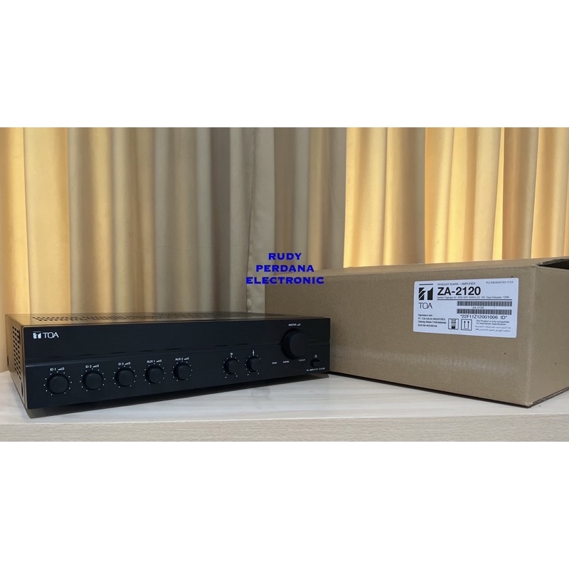 Jual MIXER AMPLIFIER 120W 120 WATT TOA ZA-2120 ORIGINAL ORI GARANSI | Shopee Indonesia