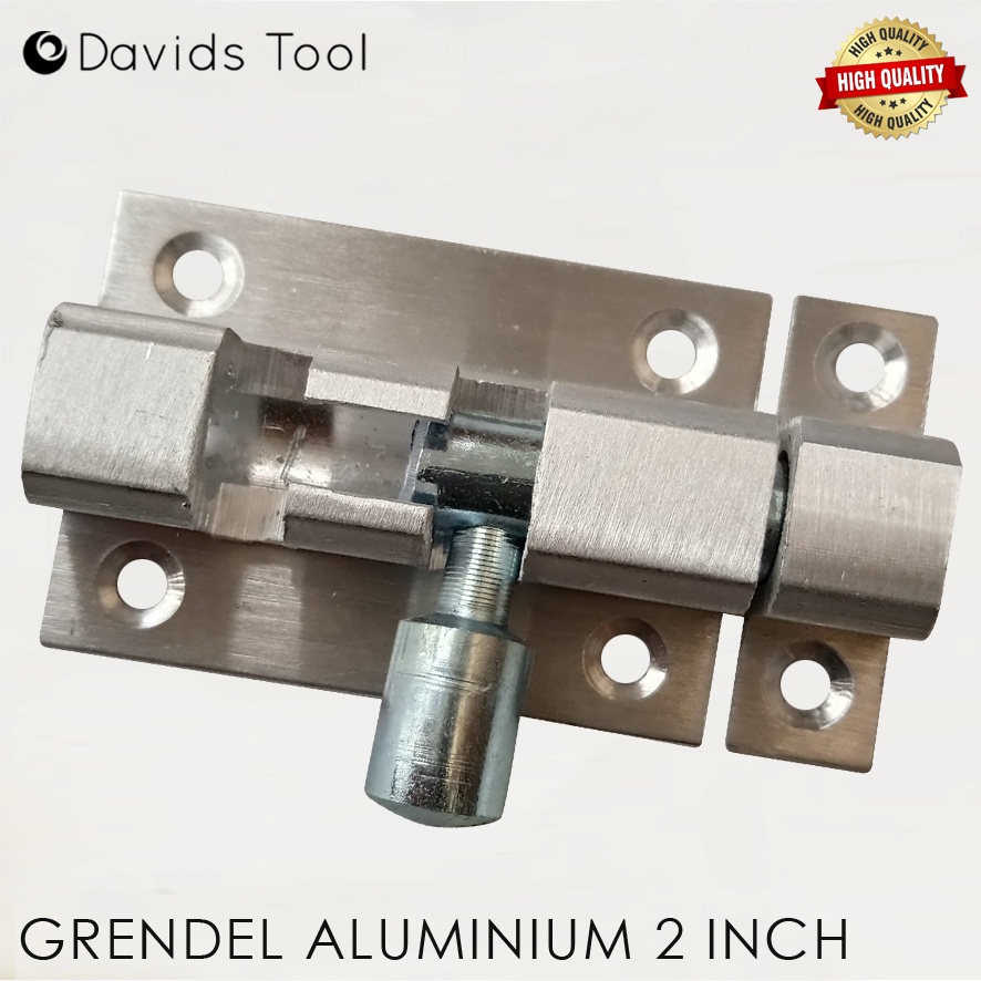 Jual Grendel Pintu Jendela Slot Gerendel Pengunci Aluminium Alumunium 2 ...
